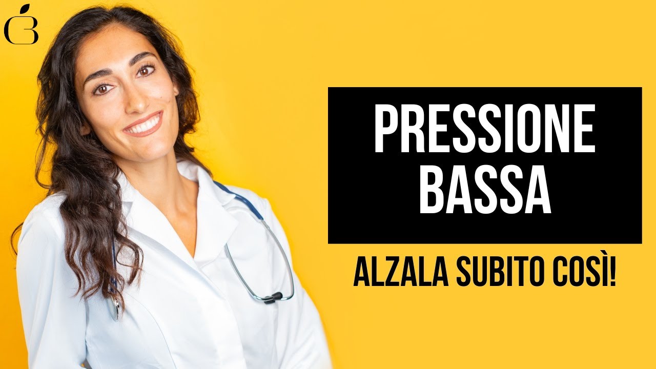 Pressione bassa: cosa fare per alzarla subito - YouTube