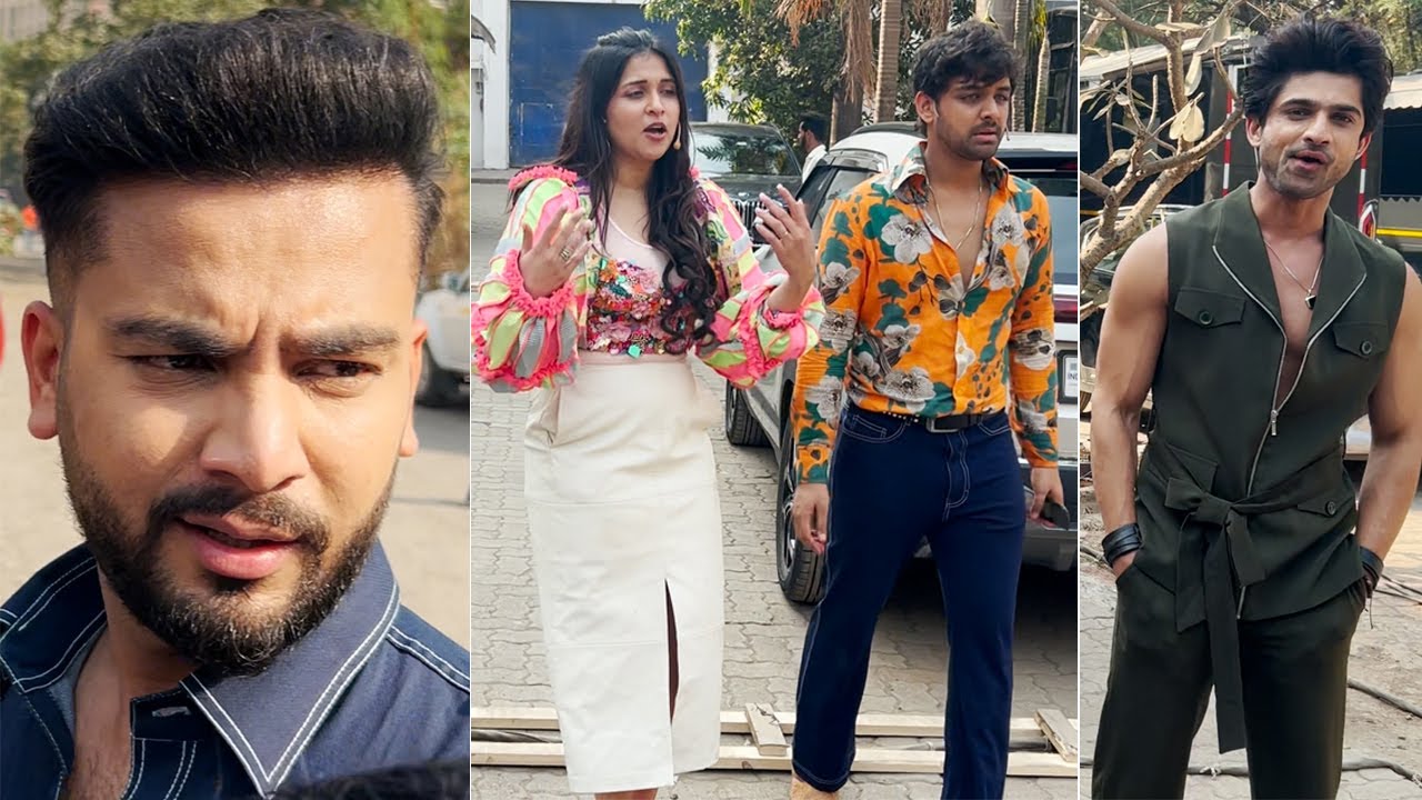 Elvish Yadav, Mannara, Abhishek Kumar & Samarth Spotted At Laughter Chefs Season 2 Set For Shoot ...