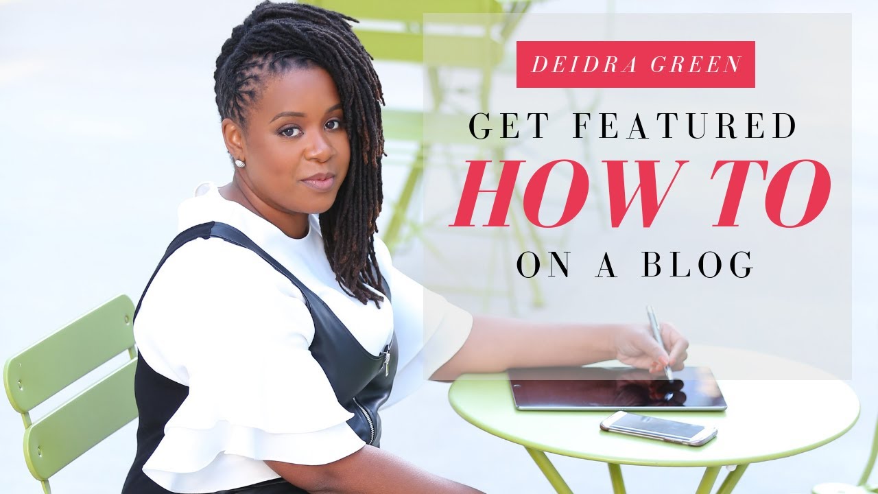 How to get featured on a blog - YouTube