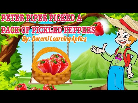 “Peter Piper Picked A Pack of Pickled Peppers” reimagined by Doremi ...