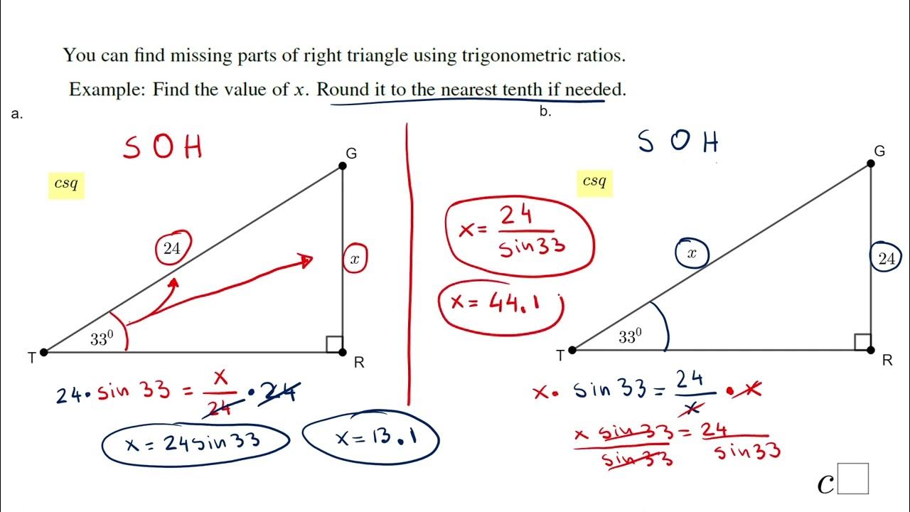 Introduction to Trigonometry: Trigonometric Ratios: Sine, Cosine, and ...