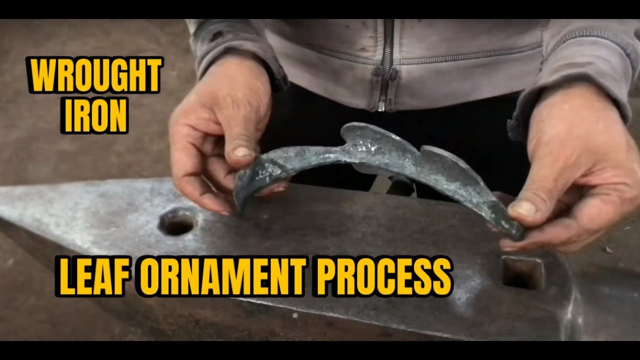 Cara mudah membikin ornamen daun besi tempa ( An easy way to make ...