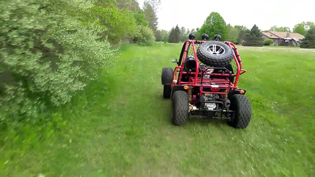 Alex and Maddie on his Monster 200 - YouTube