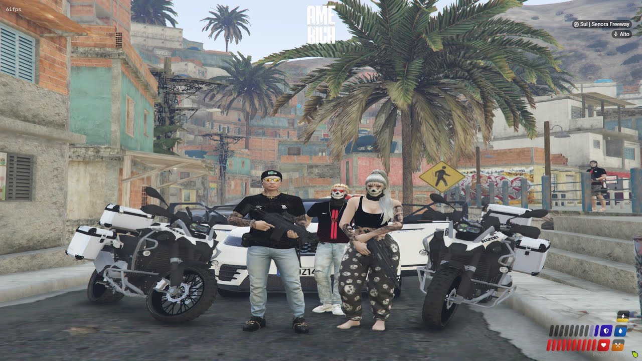 18 ] CHEGUEI NO CIDADE ALTA - GTA 5 RP - YouTube