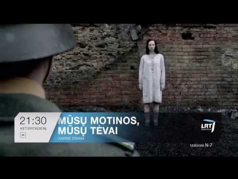 Karinė drama „Mūsų motinos, mūsų tėvai“ (Unsere Mütter, unsere Väter) Vokietija. 2013 anonsas