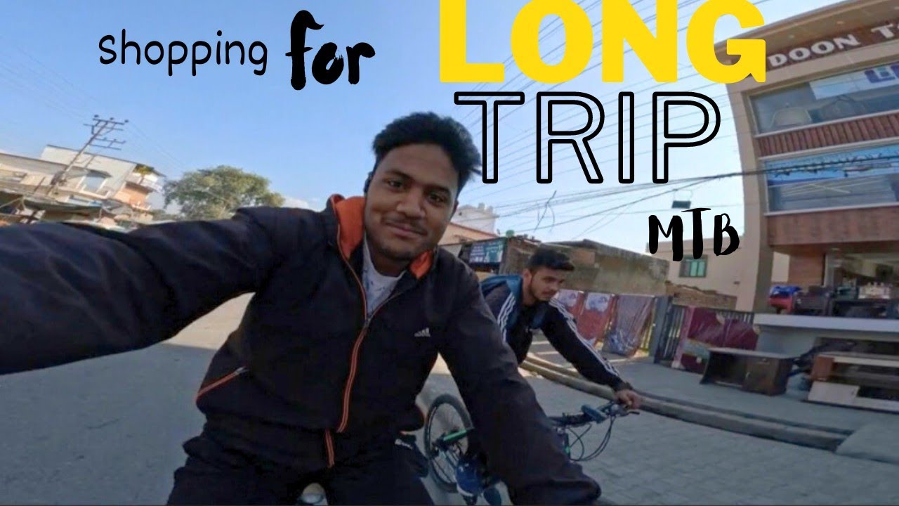 Shopping for long tour 400km / long tour by MTB cycle / MTB vlogs #mtb ...