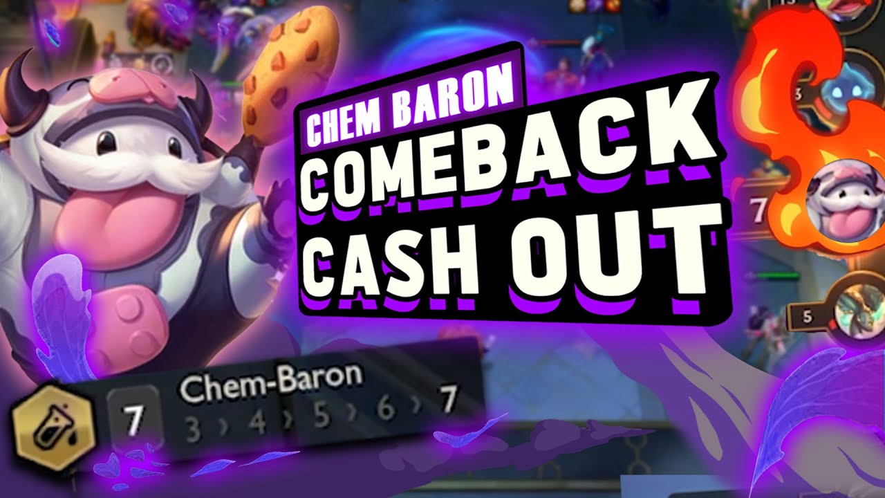 LE COMEBACK LE PLUS INCROYABLE DE MA VIE !! | Chem-Baron | TFT Set 13 ...
