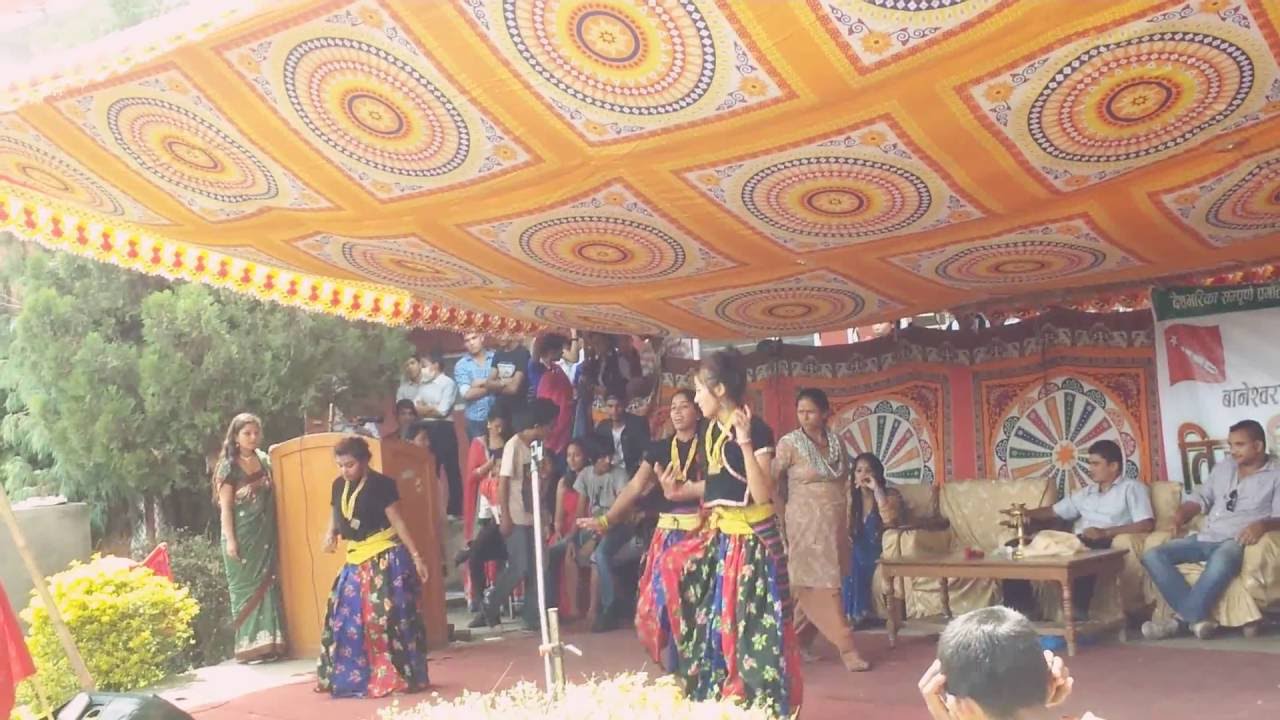 Tungna ra damfu bajaudai by laxmi,sandipa and sita ko group dance At ...