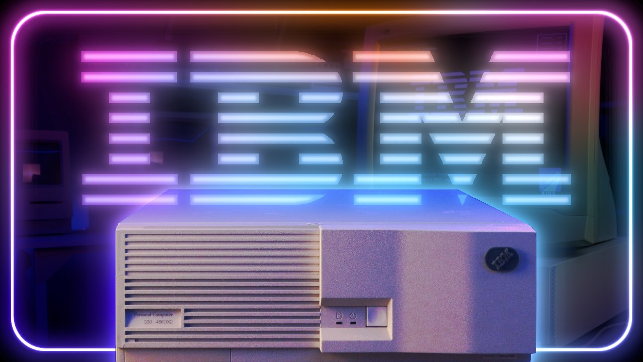 Un restauro drastico - IBM Personal Computer 330 con Intel 486DX2 - YouTube
