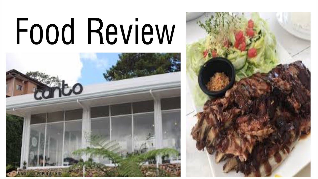 Canto Restaurant: Best Lomo Ribs in Baguio - YouTube