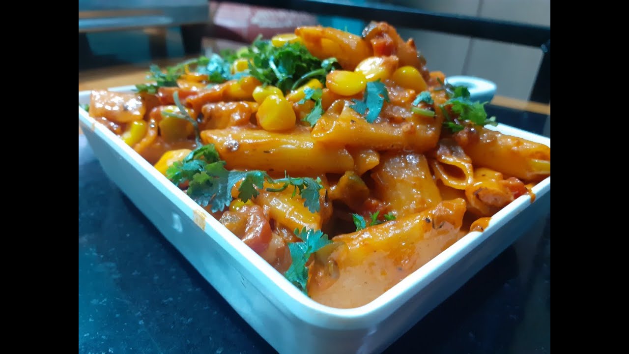 Red Sauce Pasta Recipe | Restaurant Style Penne Pasta - YouTube