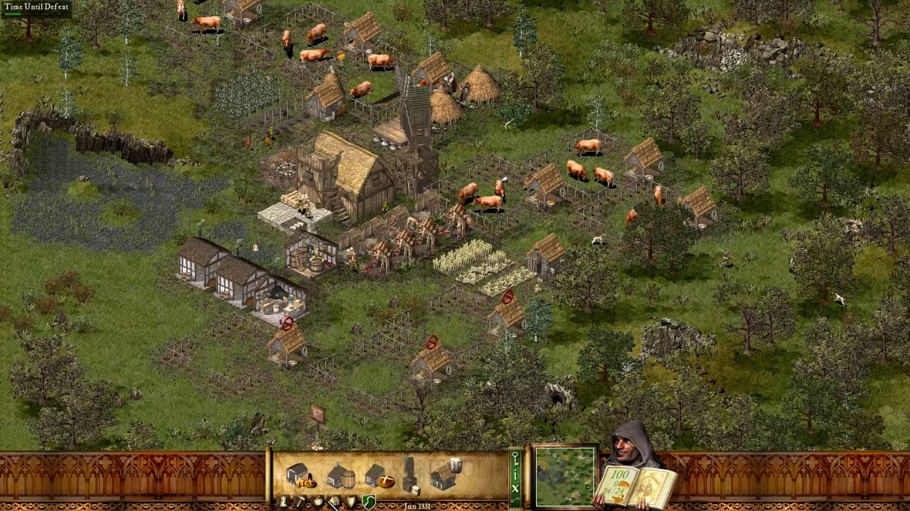 Lets Play Stronghold HD Mission 1 Victory Feast Economic - YouTube