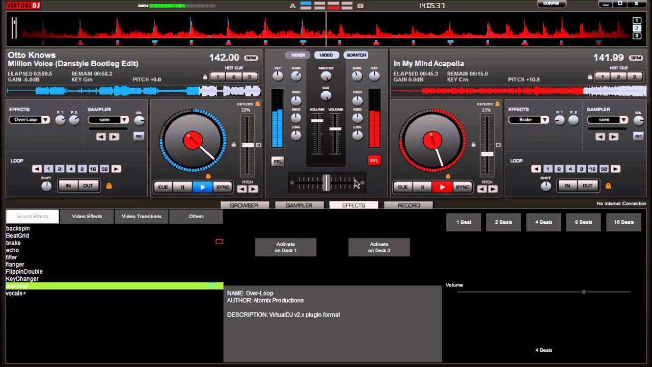 A Million voices In me mind ( XTC'z Bootleg Mash Mix on Virtual DJ ...