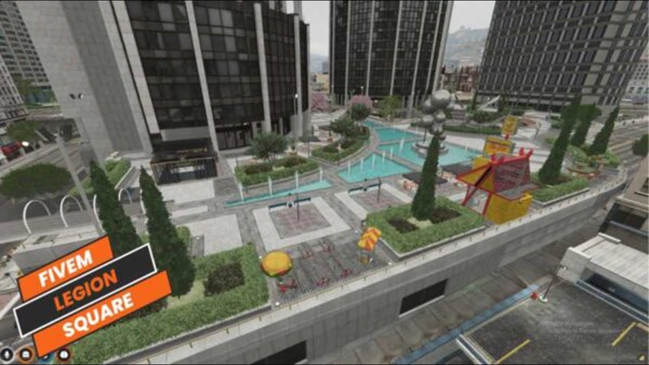 Fivem legion square | fivem mods | fivem mlo | gta v mods - YouTube
