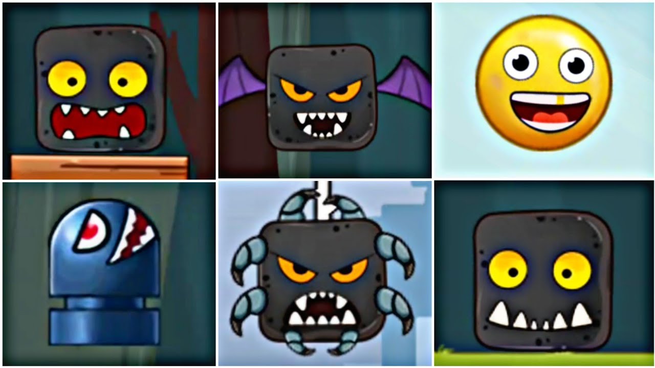 Bounce Ball 9 - Bounce Ball Gameplay - Boss Fight - All Level- Angry ...