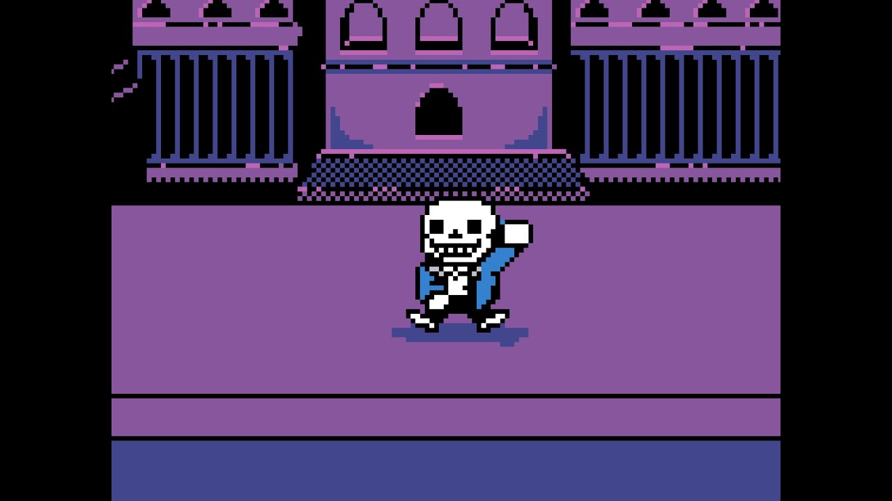 Sans Undertale does the Boogie Down in the Underground - YouTube