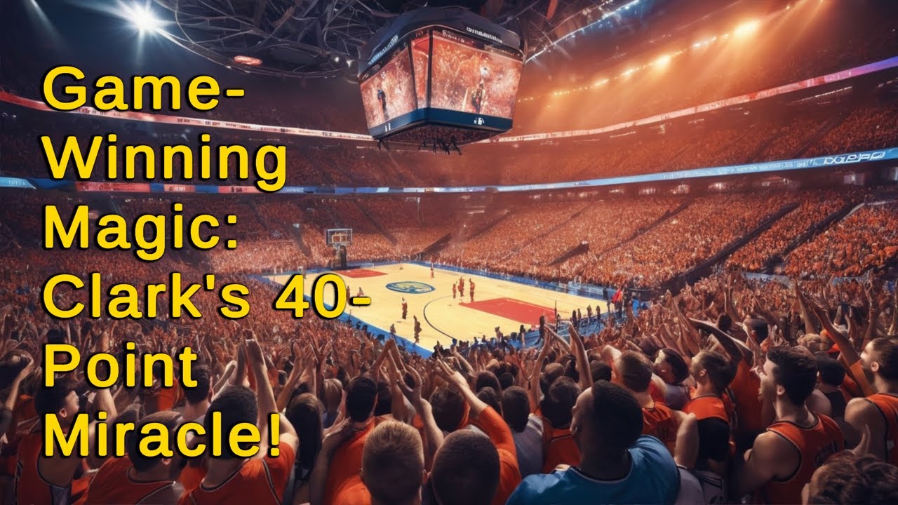 Caitlin Clark's Epic 40-Point Game: How She Owned Michigan State - YouTube