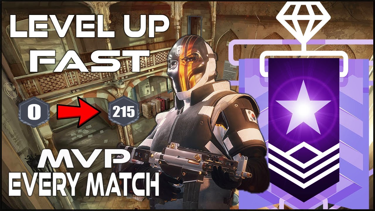 Level Up Faster And Become MVP Every Match | Rainbow Six Siege - YouTube