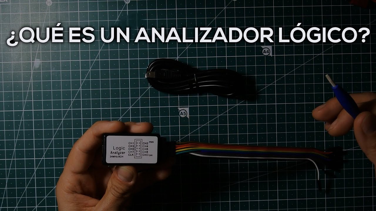 Analizador lógico y SigRok PulseView - YouTube
