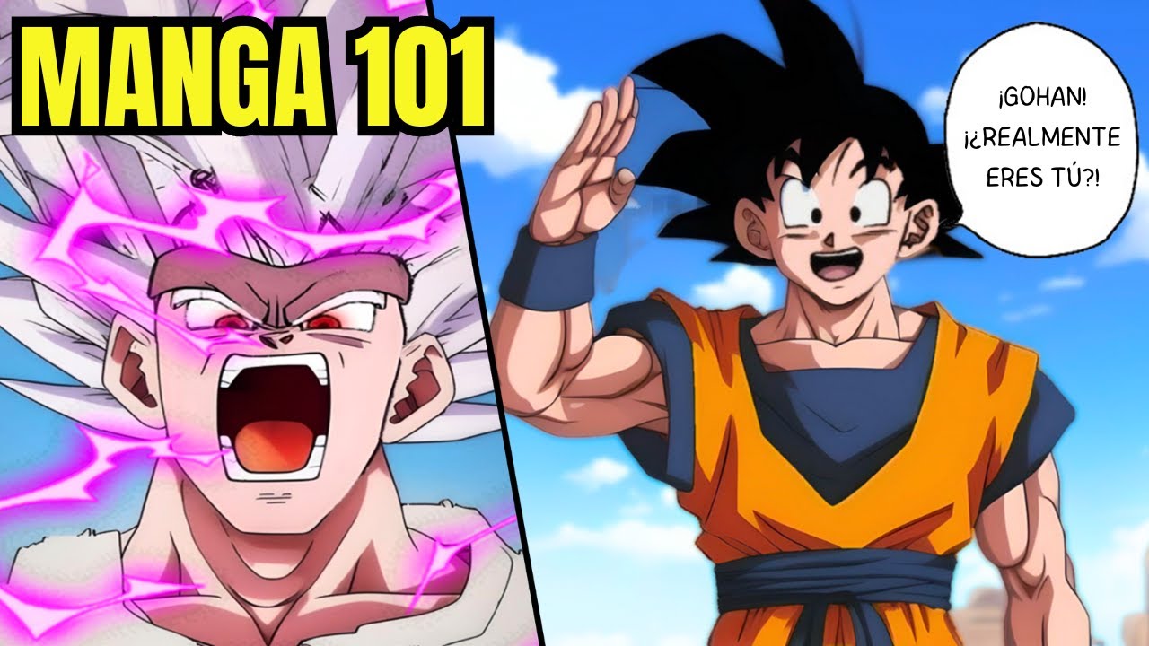 DRAGON BALL SUPER MANGA 101 COMPLETO: GOKU ENFRENTA A GOHAN BESTIA ...