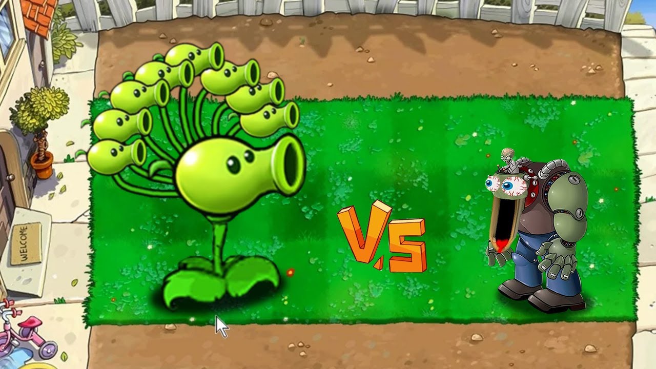 Best strategy Plants vs Zombies I PVZ1 Hack_Super Peashooter Mode ...