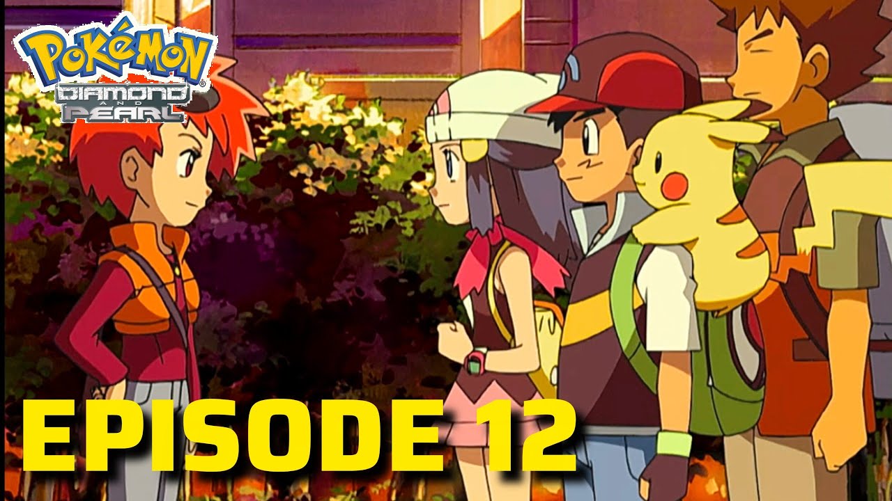 Pokémon Diamond and Pearl | EP 12 | Arrival Of a Rival! | Episode ...