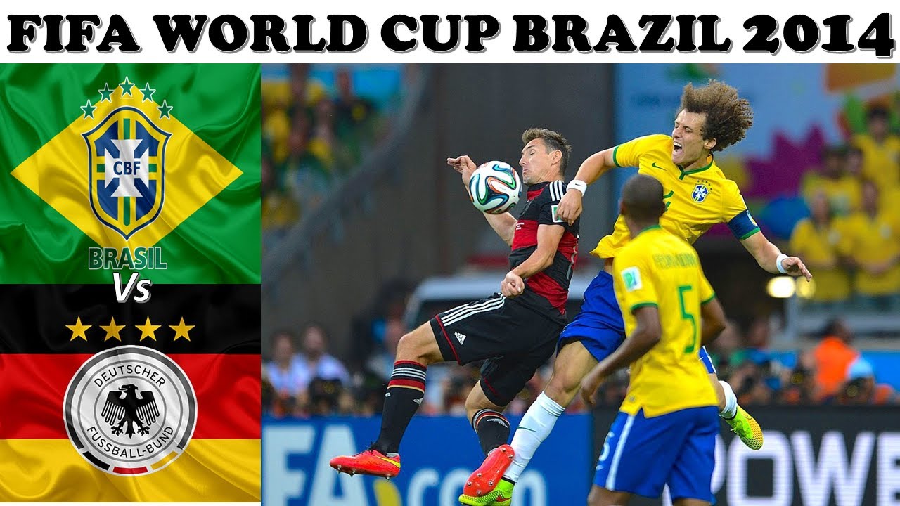 Brazil's Worst Defeat In World Cup History: Brazil vs Germany Full Game ...