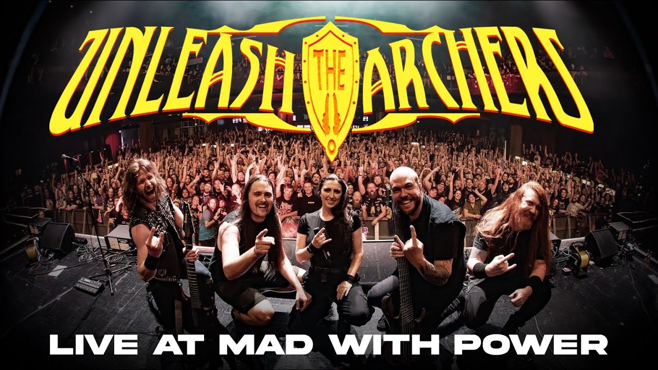UNLEASH THE ARCHERS Headline Show at Mad With Power! - YouTube