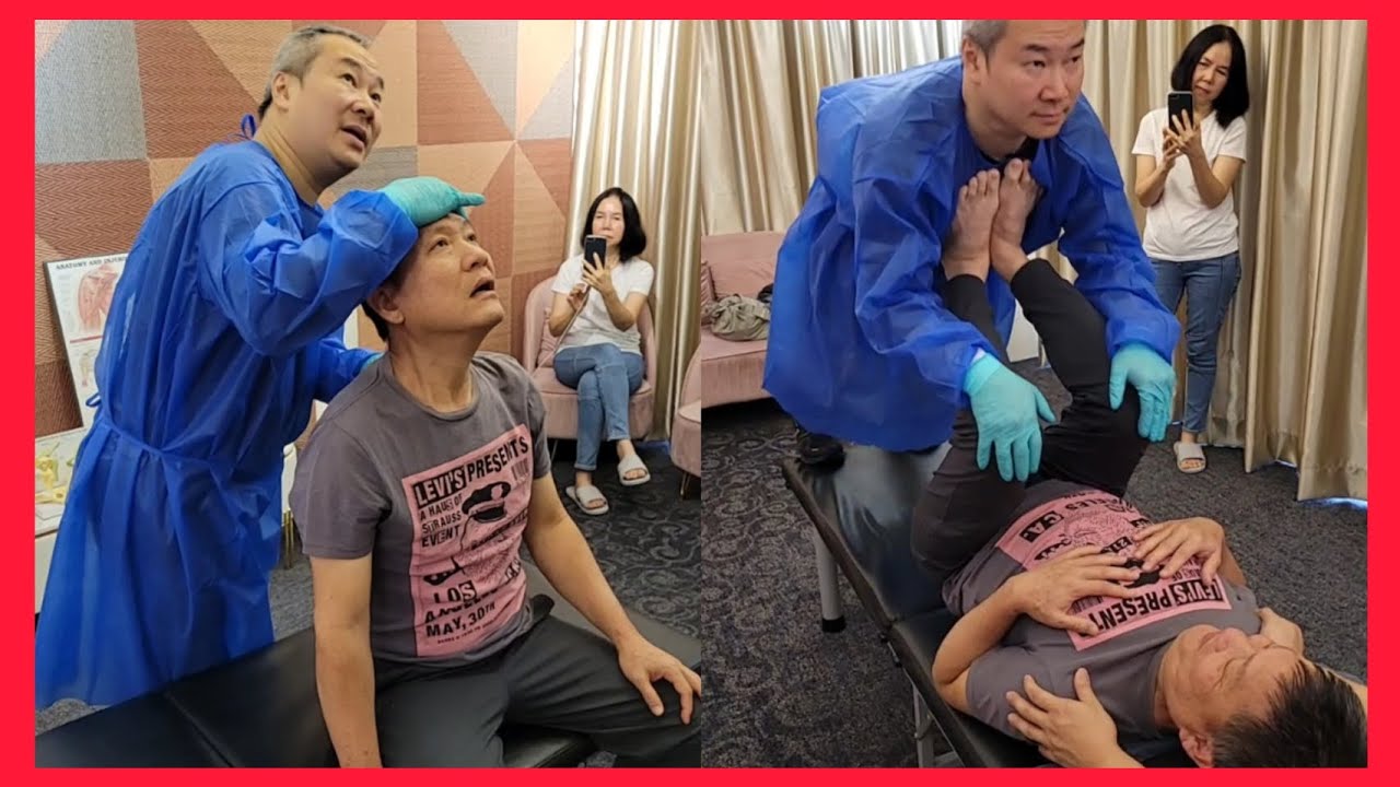 Chris Leong Treatment Neck and Lower Back Problems😱 - YouTube
