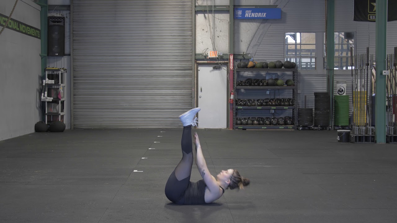 Toe Touches- Core - YouTube