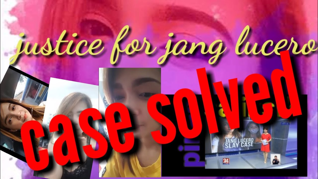 Jang Lucero Murder:Case Solved - YouTube