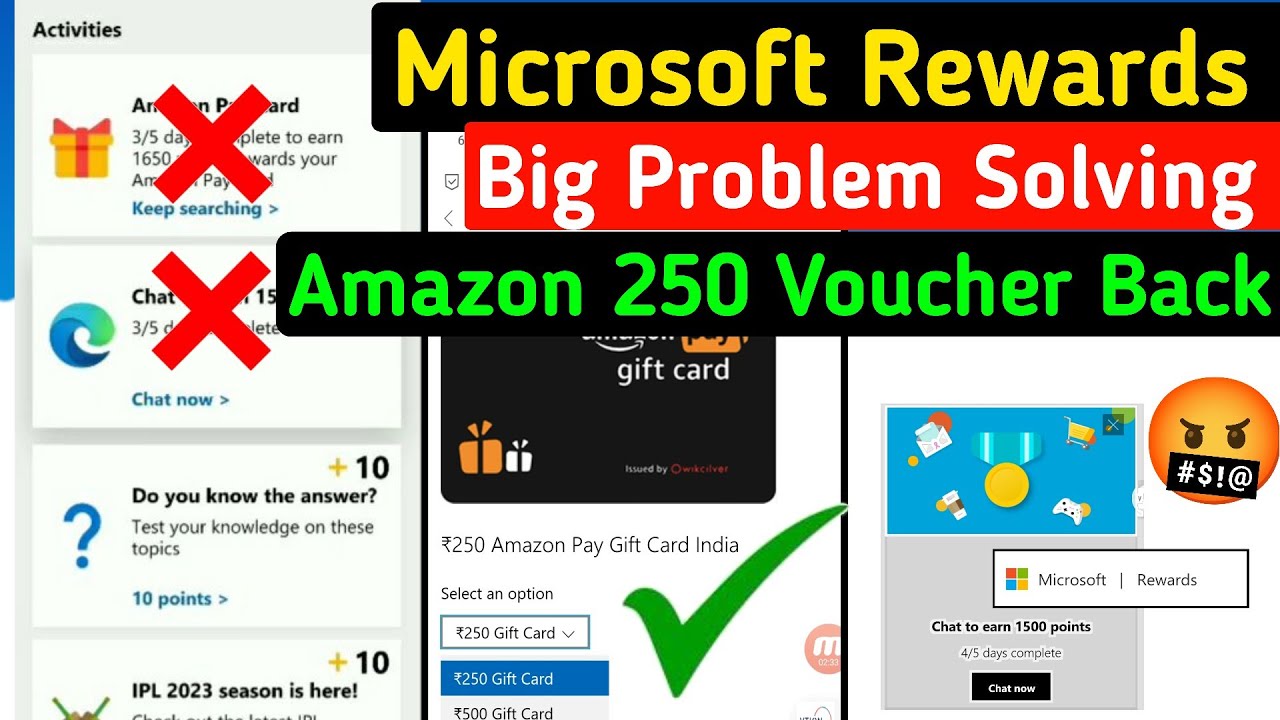 Bad + Good News From Microsoft Rewards | Microsoft Rewards New Bad ...