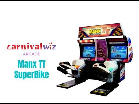 Manx TT Super Bike Arcade Machine Rental Singapore - YouTube
