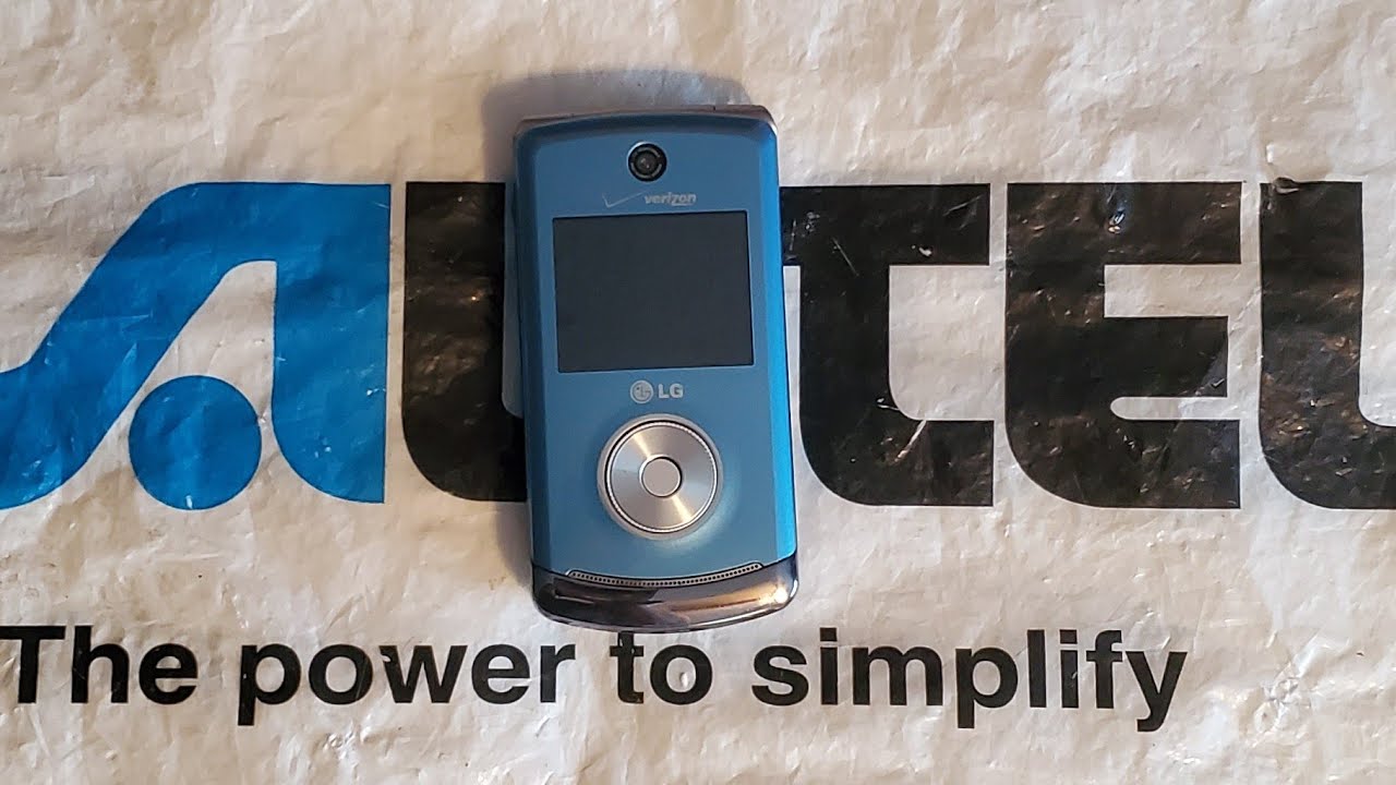 Verizon LG Chocolate 3 Unboxing (Ebay) - YouTube