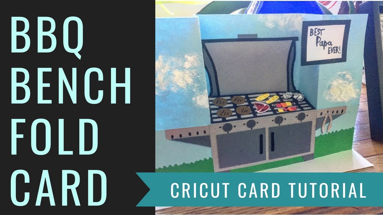 3D BBQ Card | The Creative Cochrane | Benchfold Card Tutorial - YouTube