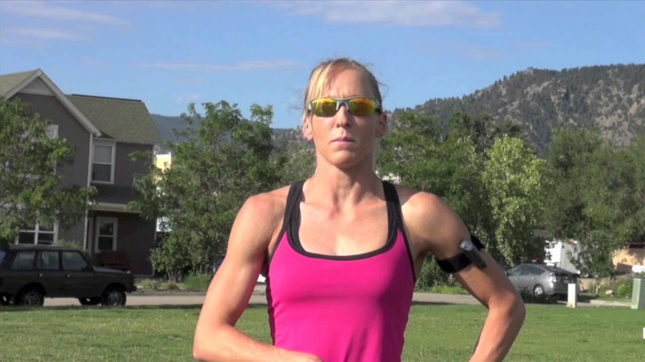 Krista Schultz Reviews Efficient Running Form and Body Position - YouTube