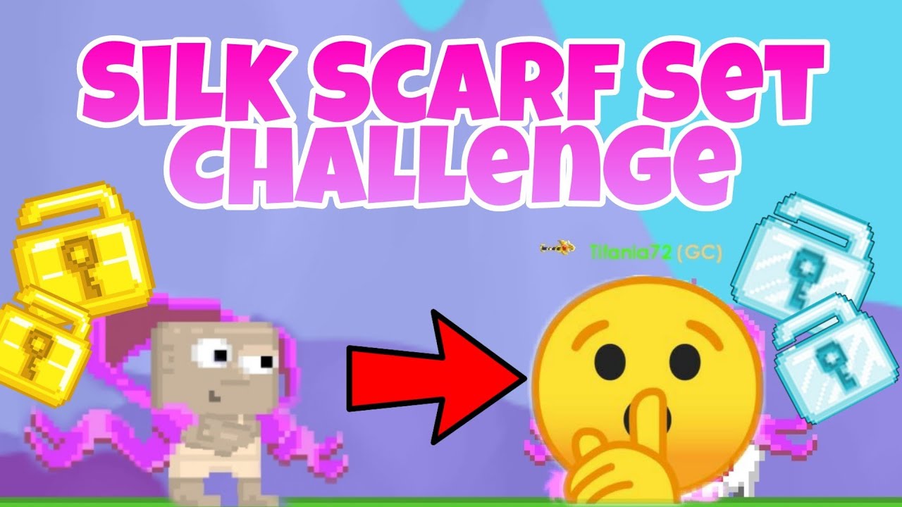 Silk Scarf Set Challenge || GROWTOPIA - YouTube
