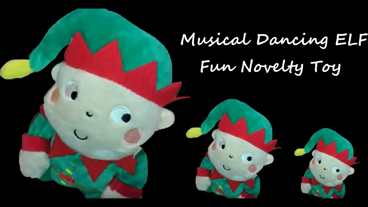 Musical Dancing Elf Fun Novelty Christmas Decoration Toy by WILKO - YouTube
