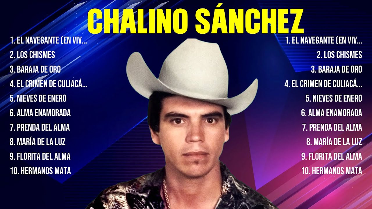Chalino Sánchez ~ Mix Grandes Sucessos Románticas Antigas de Chalino ...