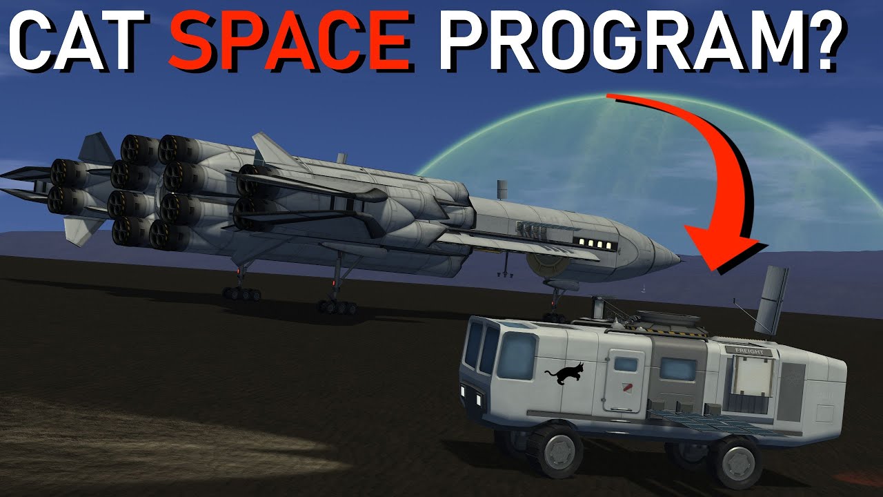 Playing KSP, but Every Decision Is Made by My Cats - YouTube