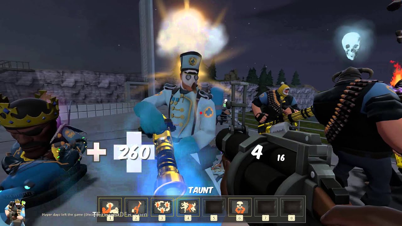 TF2 Unusuals : Hats, Taunts and Pro-Killstreak Effects - YouTube