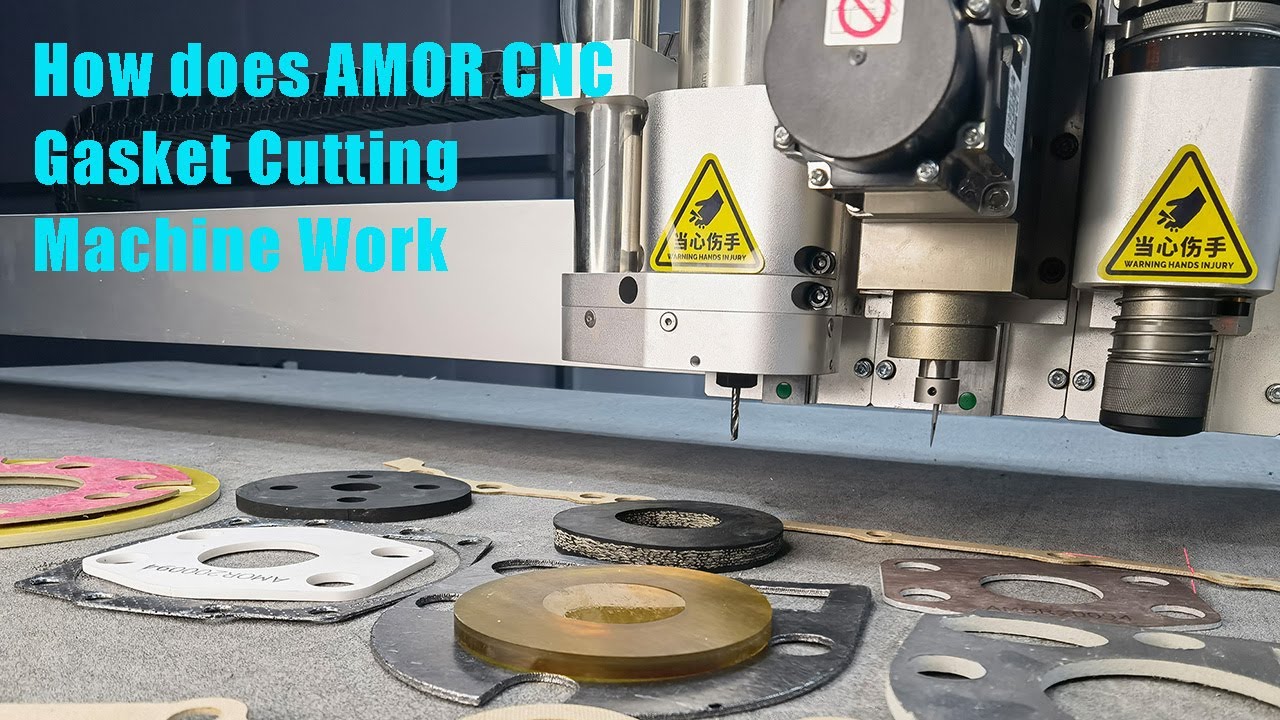 How does AMOR CNC Gasket Cutting Machine Work | Automatic Gasket ...