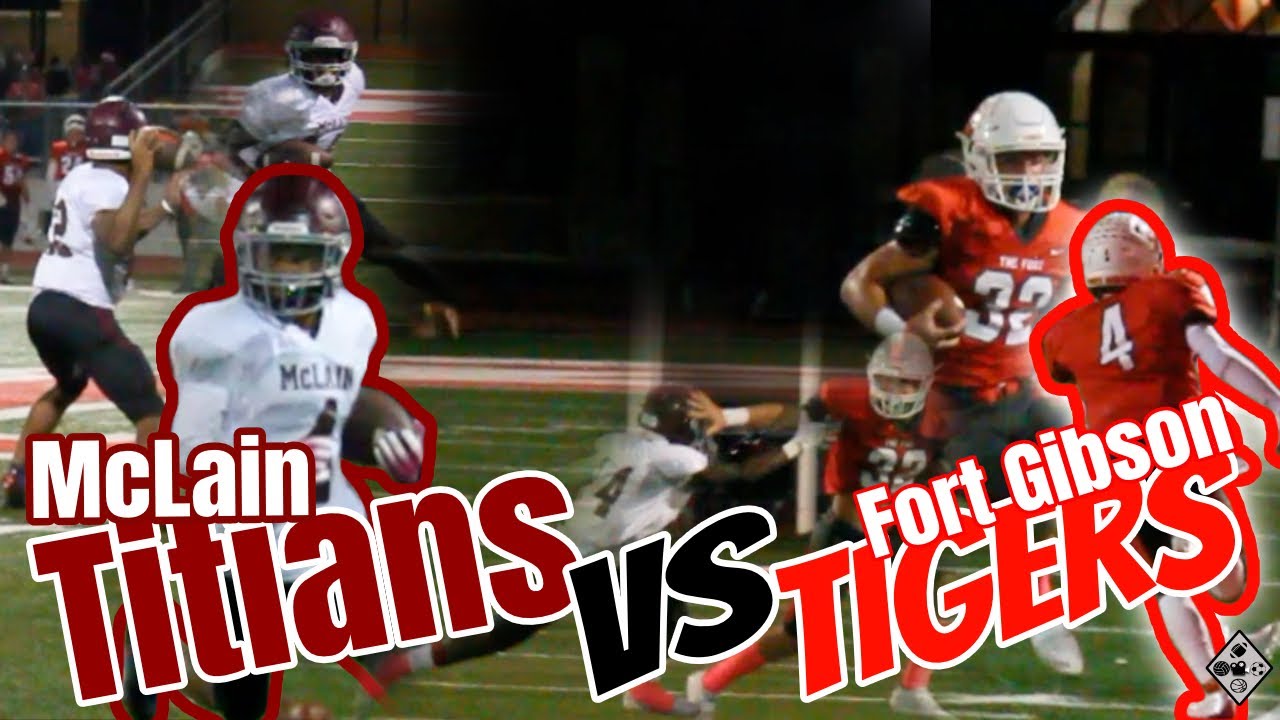 Fort Gibson Tigers vs McLain Titians!! Battle in OK!! #Football # ...