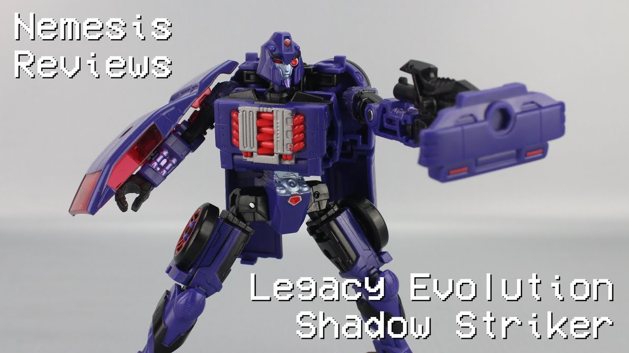 Nemesis Reviews Transformers Legacy Evolution Shadow Striker - YouTube