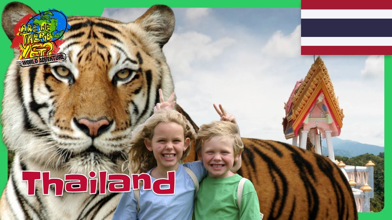 🐅 Visiting Thailand’s Tiger Temple 🐯 | Travel Adventure for Kids @Smart ...