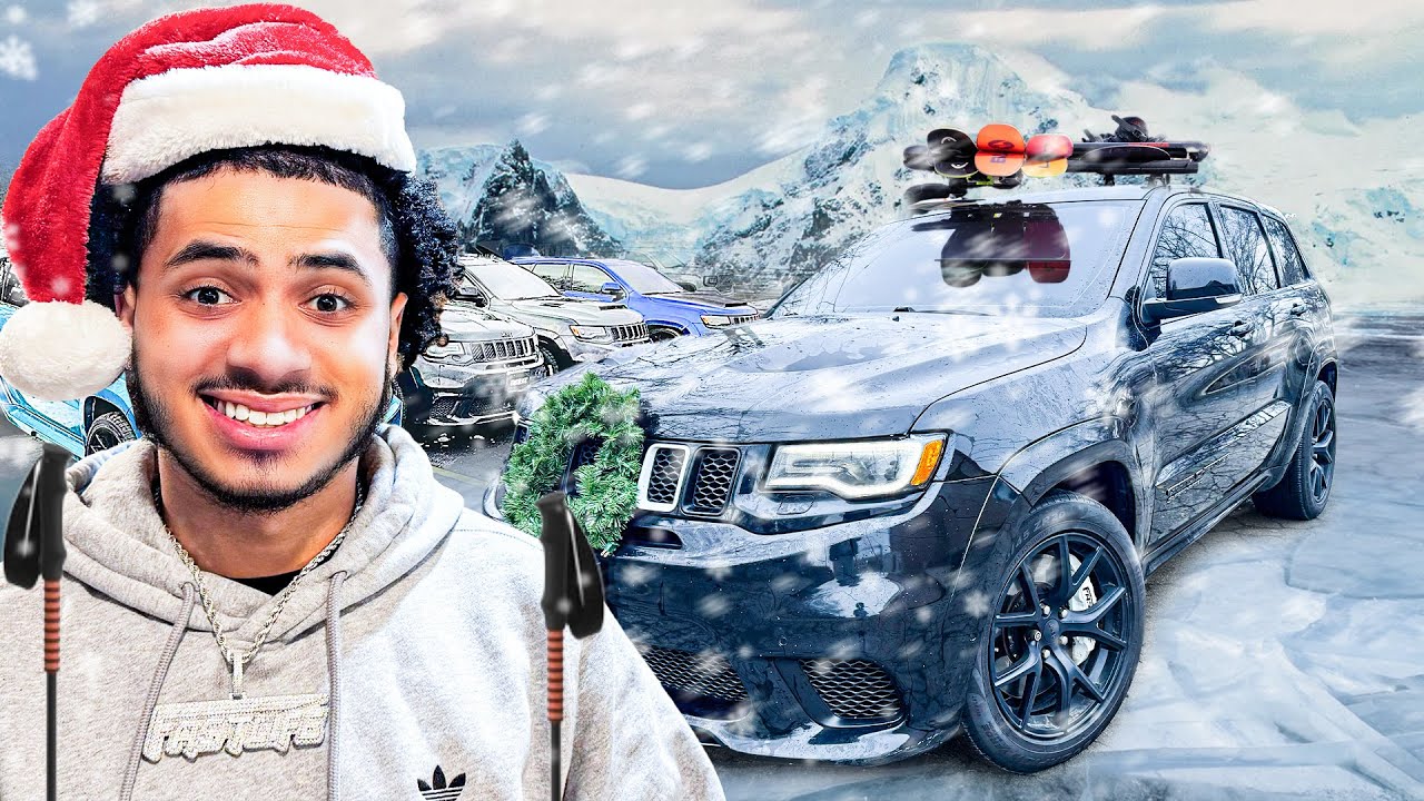 WE TOOK OUR TRACKHAWKS TO GO SKI... - YouTube