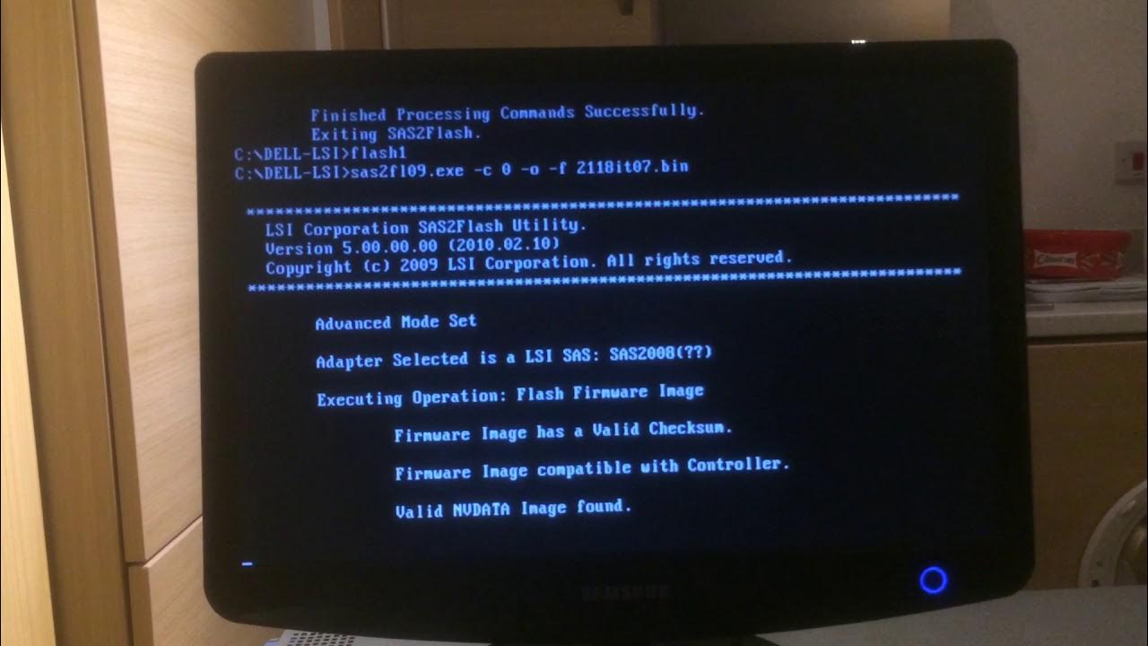 Using a Dell R710 II its PCI-E to convert PERC H200A to H200I and then to SAS 9211-8i in IT mode ...