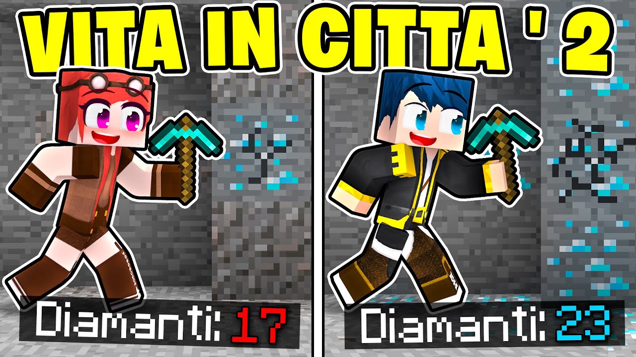 STEF VS PHERE NELLA VITA IN CITTÀ 2! - MINECRAFT Ep.99 - YouTube