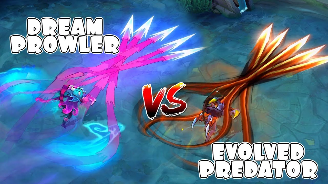 Helcurt Dream Prowler VS Evolved Predator Skin Comparison - YouTube