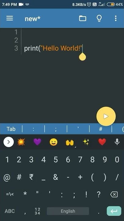 How To Print Hello World In Python Python Pythonprogramming Pythontutorial Pythonshorts